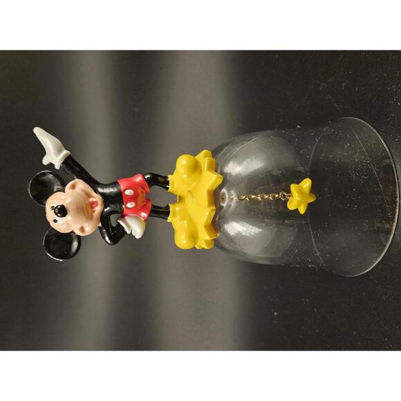 Disney | Other | Vintage Disney Mickey Mouse Bell Figurine Resin And ...